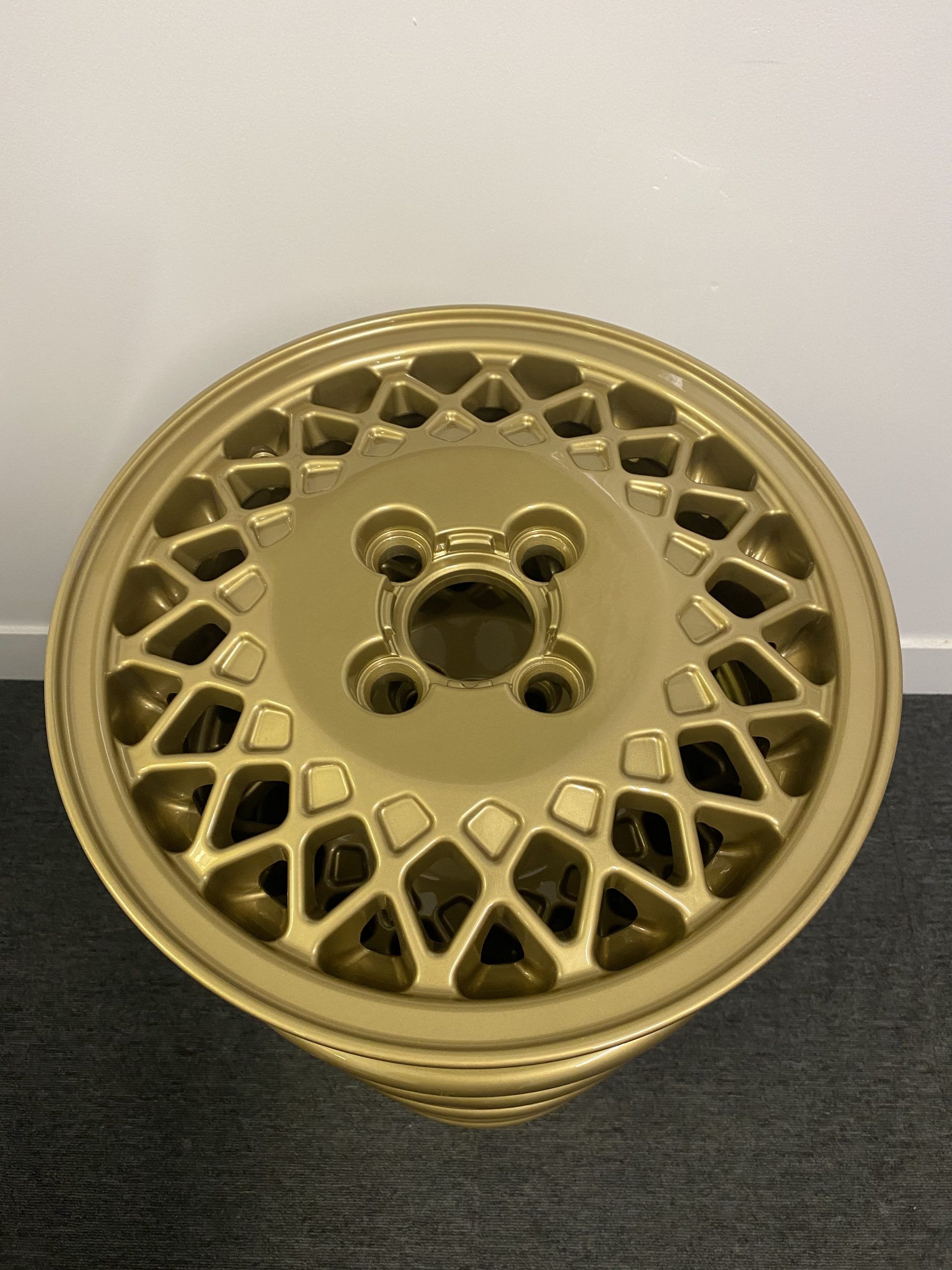 Metro 13" Lattice Alloys Wheels in Gold (Set of 4) - My Blog