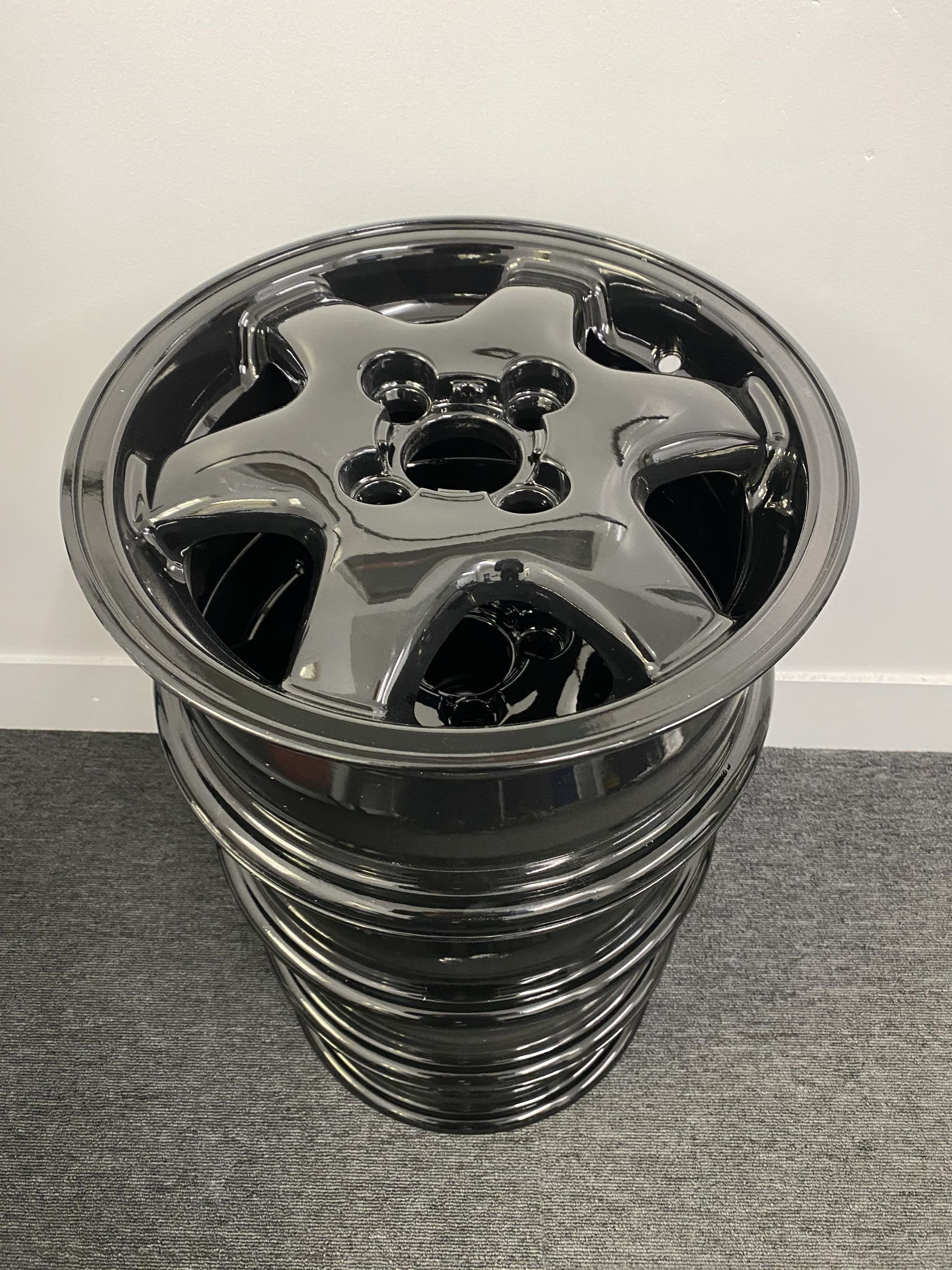 Metro 13" 6 Spoke Alloys Wheels - Black (Set of 4) - My Blog