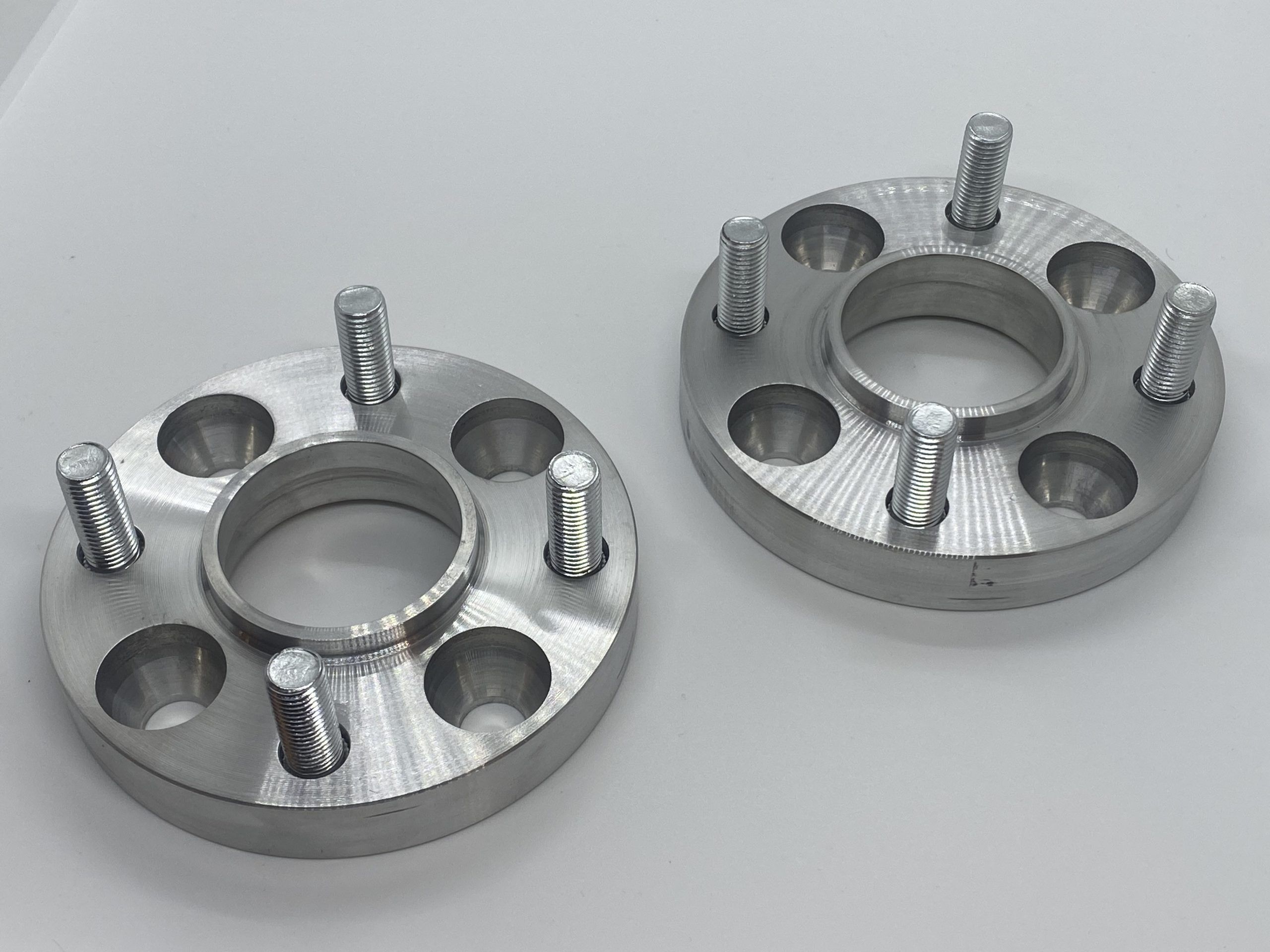 PCD Wheel adapters 20mm Rover Metro 4x95.25 571 to 4x101.6 Mini Wheels ...