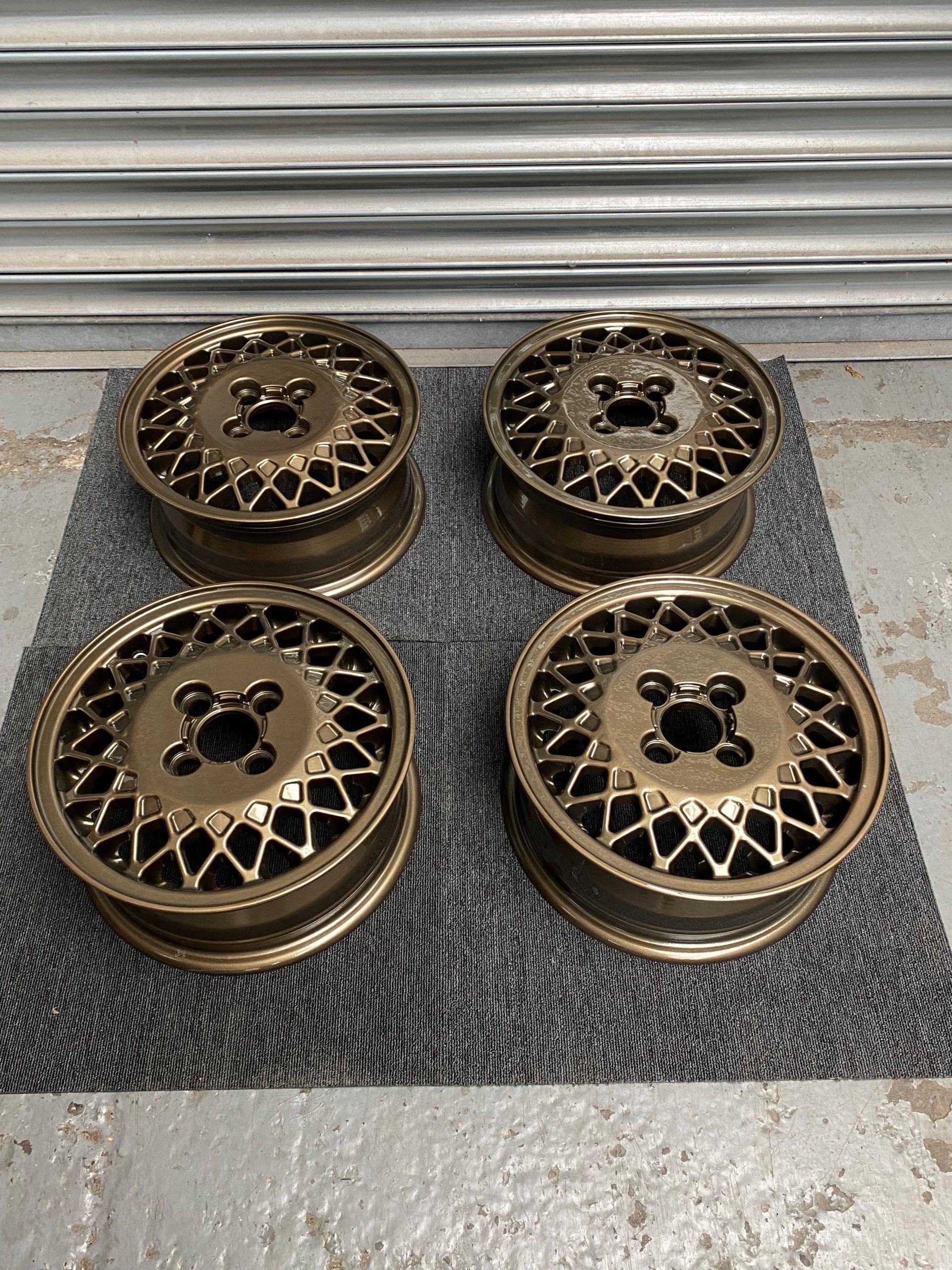 Metro 13" Lattice Alloys Wheels in Bronze (Set of 4) - My Blog