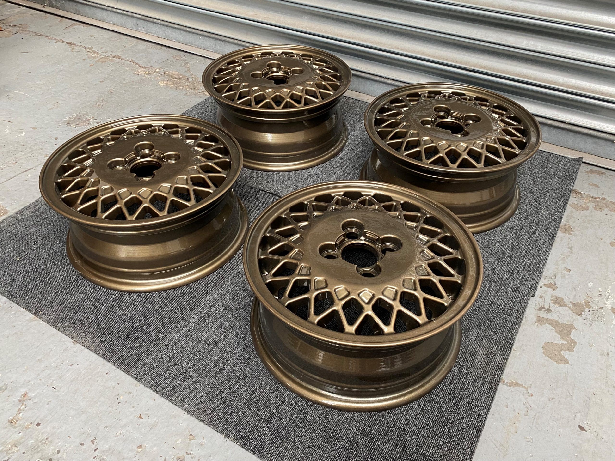 Metro 13" Lattice Alloys Wheels in Bronze (Set of 4) - My Blog